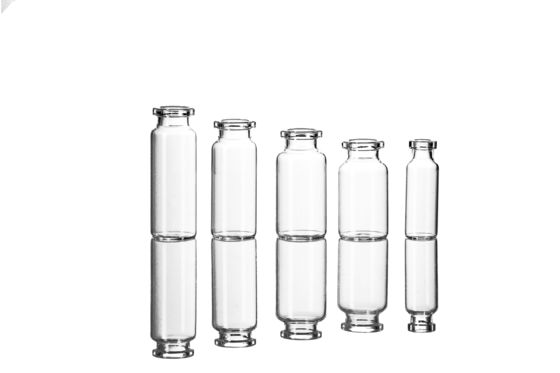 7ml Empty Clear Tubular Glass Vials Amber Neutral Borosilicate Glass Vial